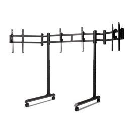 Next Level Racing Round Tube Triple Monitor Stand – Support triple écran