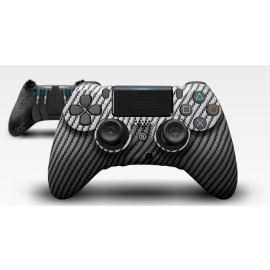 Manette SCUF Impact PS4 Carbon Fiber Graphite + Triggers Stop + Grip ...