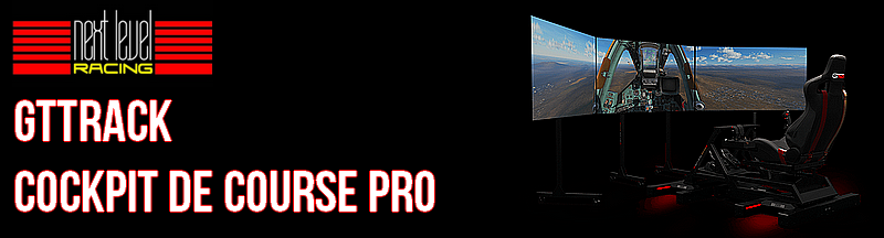 Cockpit de course Next Level Racing GT Track