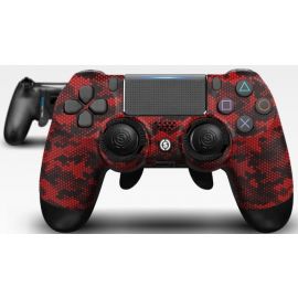 Manette SCUF PS4 Infinity4PS PRO - HEX Army Red + Triggers Stop ...