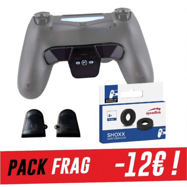 Pack palettes pour manette DualShock PS4 sur Stealth-Gamer