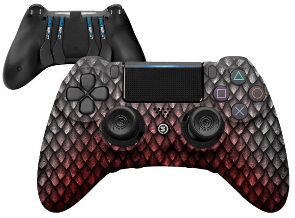 Manette SCUF Impact PS4 - Dragon Red - Acheter sur Stealth-Gamer.com