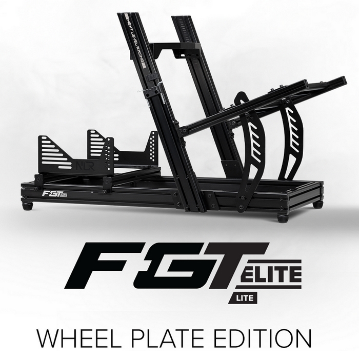 Next Level Racing F-GT Elite Lite, Wheel Plate Edition