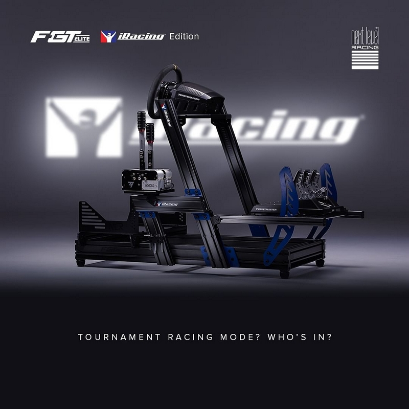 Next Level Racing F-GT Elite iRacing Edition - Cockpit profilé aluminium