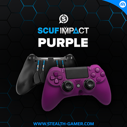 SCUF Impact PS4 Purple T - Acheter sur Stealth-Gamer.com