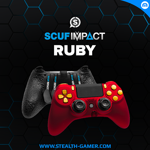 SCUF Impact PS4 Ruby - Acheter sur Stealth-Gamer.com