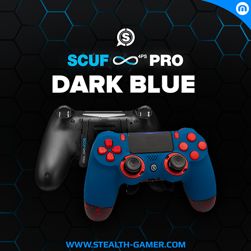 Manette SCUF PS4 Infinity4PS PRO - Dark Blue - Acheter sur Stealth ...
