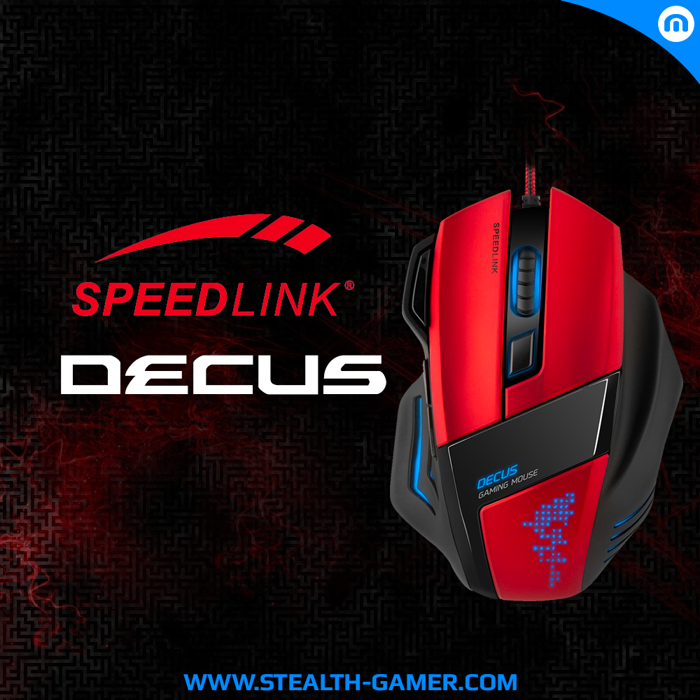 Souris Gaming Speelink DECUS Noir et Rouge