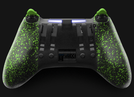Manette Scuf PS4 Impact Cyber Skulls Acheter Stealth Gamer